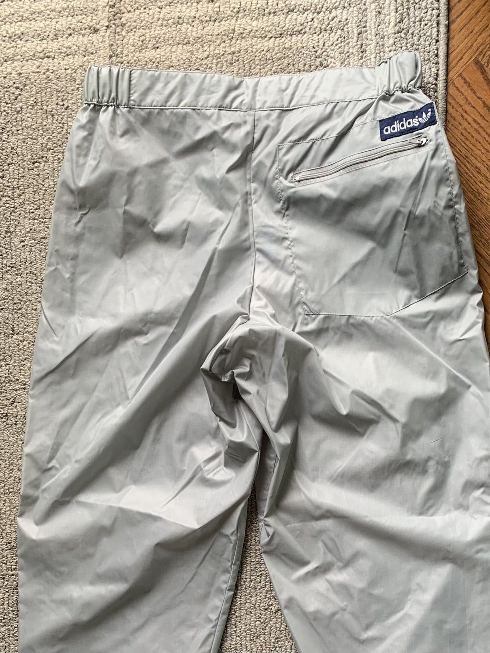 1980s Adidas Track Pants 80s Vintage Nylon Running Jogging Vintage ...