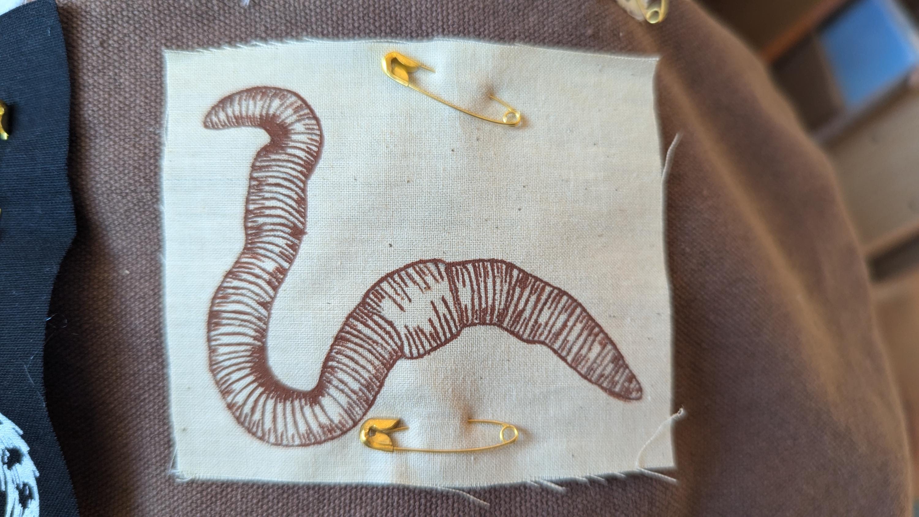 Worm Patch - Etsy