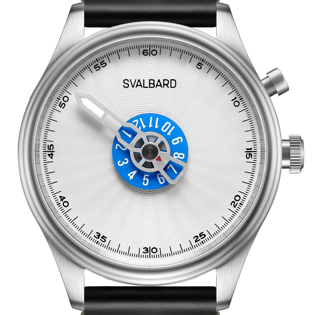 Svalbard Time Travel HX20 - Jump Hour Watch. Limited Edition - Just 500 ...