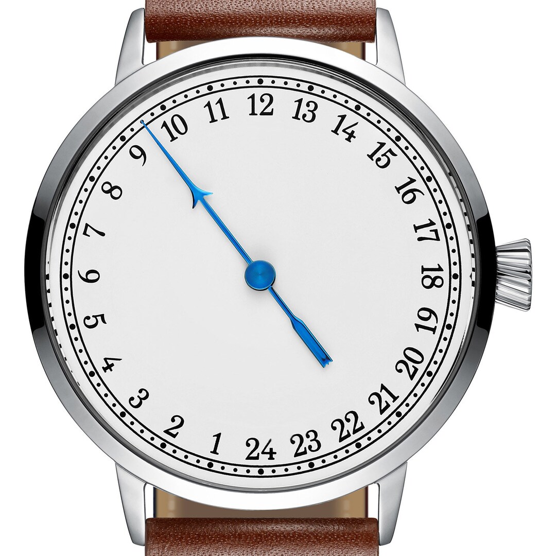 Svalbard "aurora" AA42 - 24 Hour Single Hand Watch With Swiss Movement ...