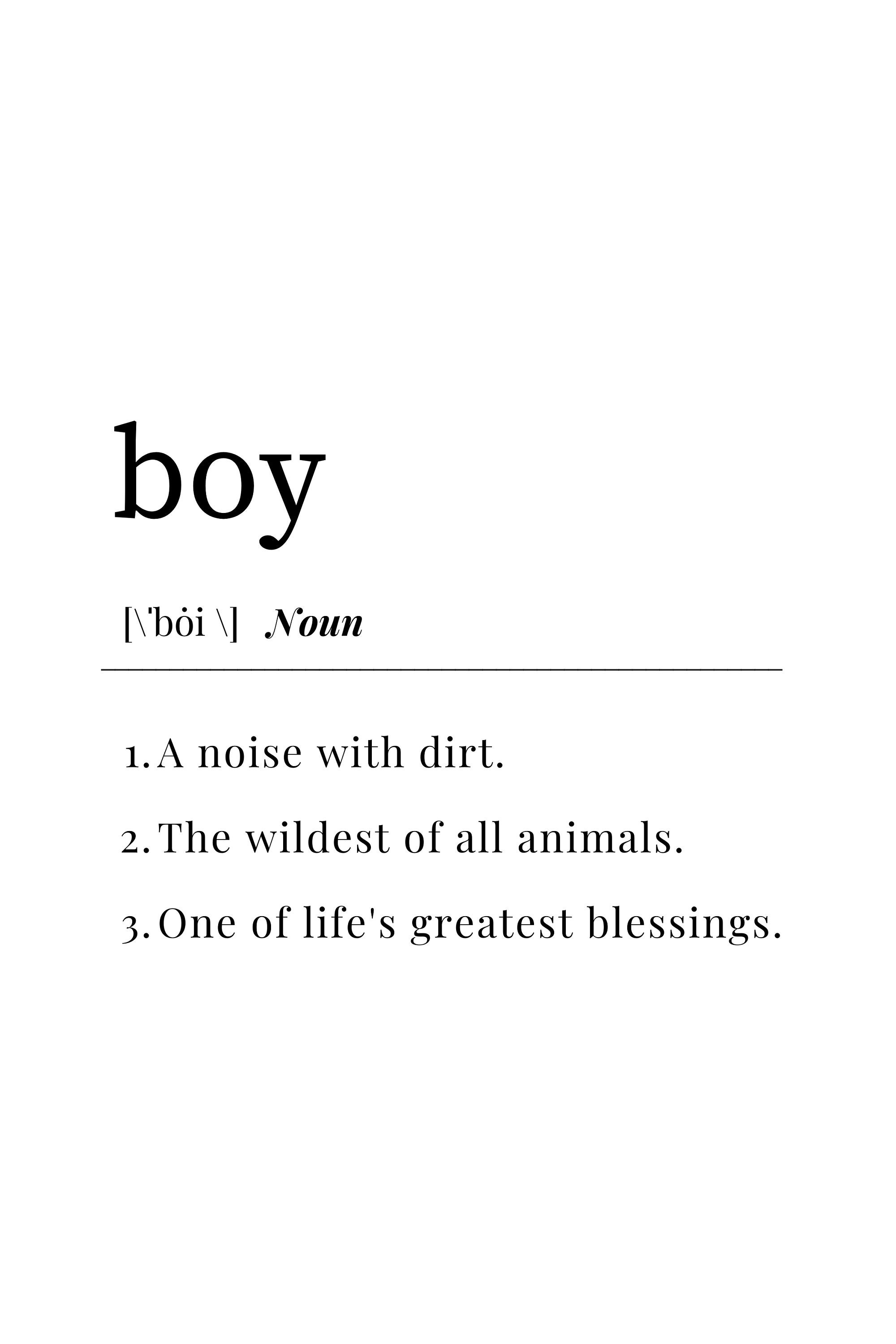 Funny Definition Of Boy at Marjorie Hiller blog