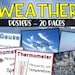 20 Weather Posters - Weather Tools, Fronts, Clouds | Homeschool ...