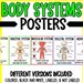 Human Body Systems + Major Organs Posters + Picture Cards + Description ...