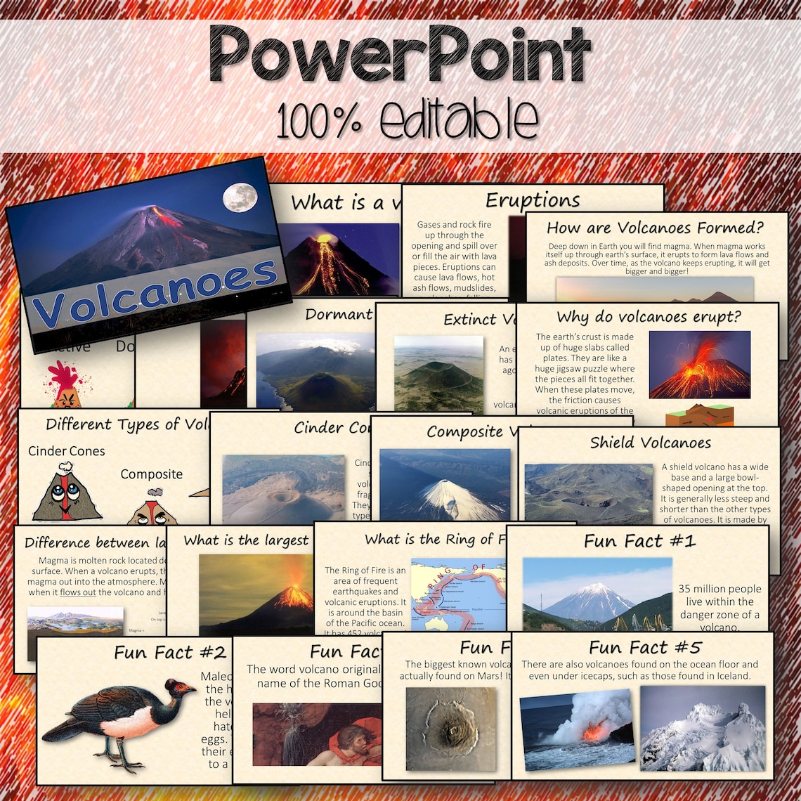 Volcanoes Unit Bundle Study - Printables, Acitivites, Editable ...