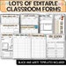 Editable Binder Forms for Your Teacher Planner Weekly Lesson Plan ...