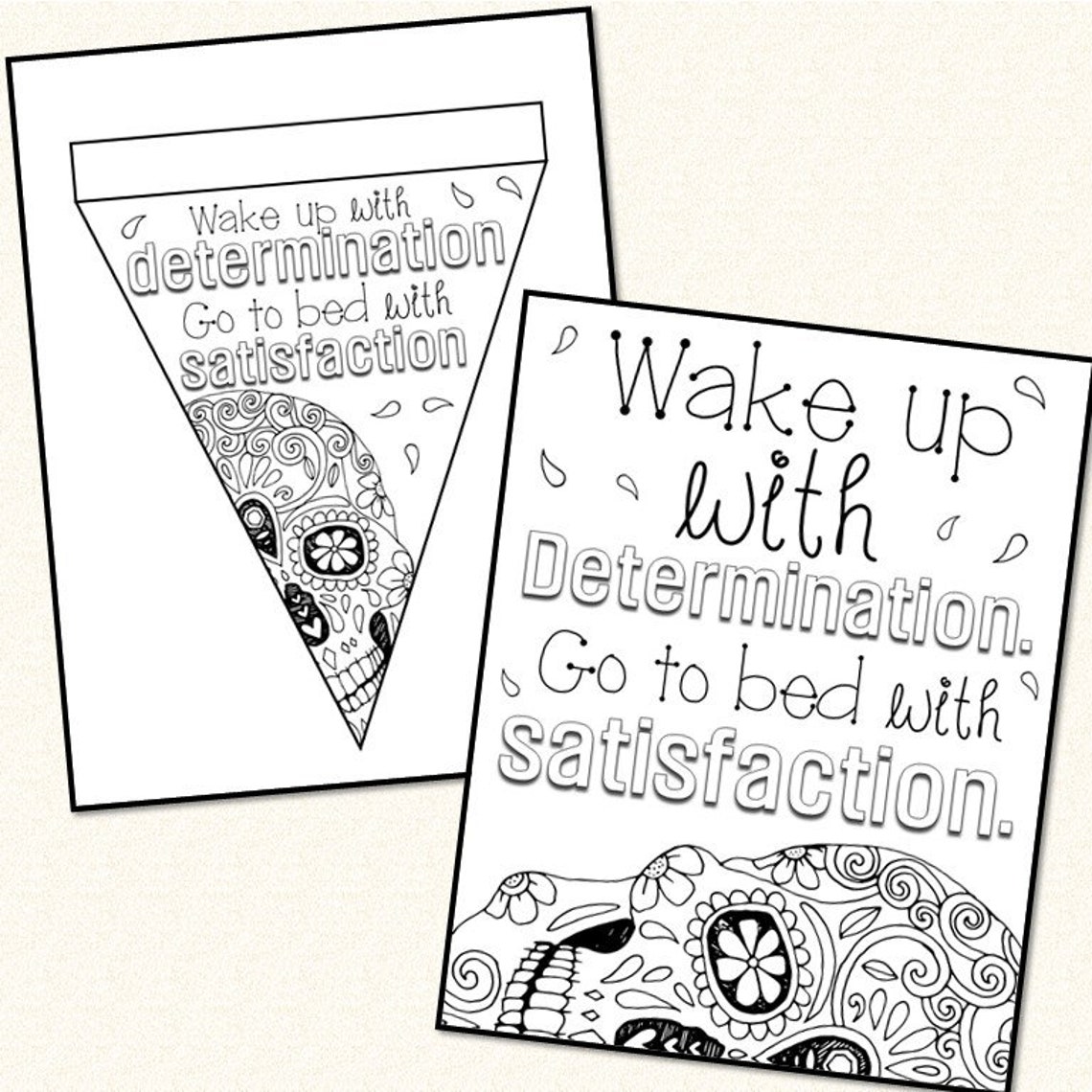 Kids Growth Mindset Coloring Banners Pennants & Posters Stress ...