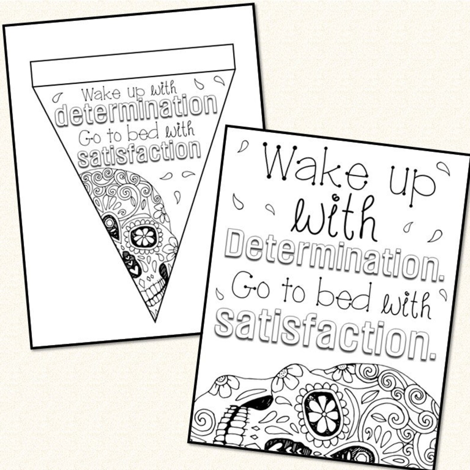 Kids Growth Mindset Coloring Banners Pennants & Posters Stress ...