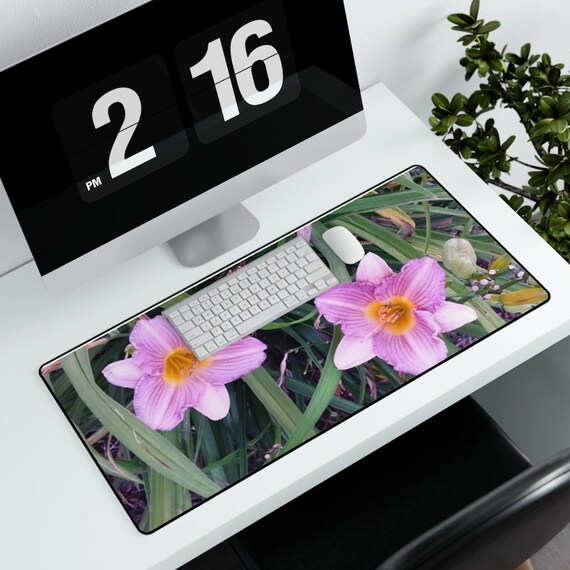 Floral Desk Mats Etsy