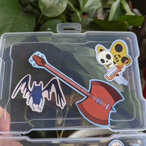 Marceline - Adventure Time Sticker Pack - 9 Pc - Etsy