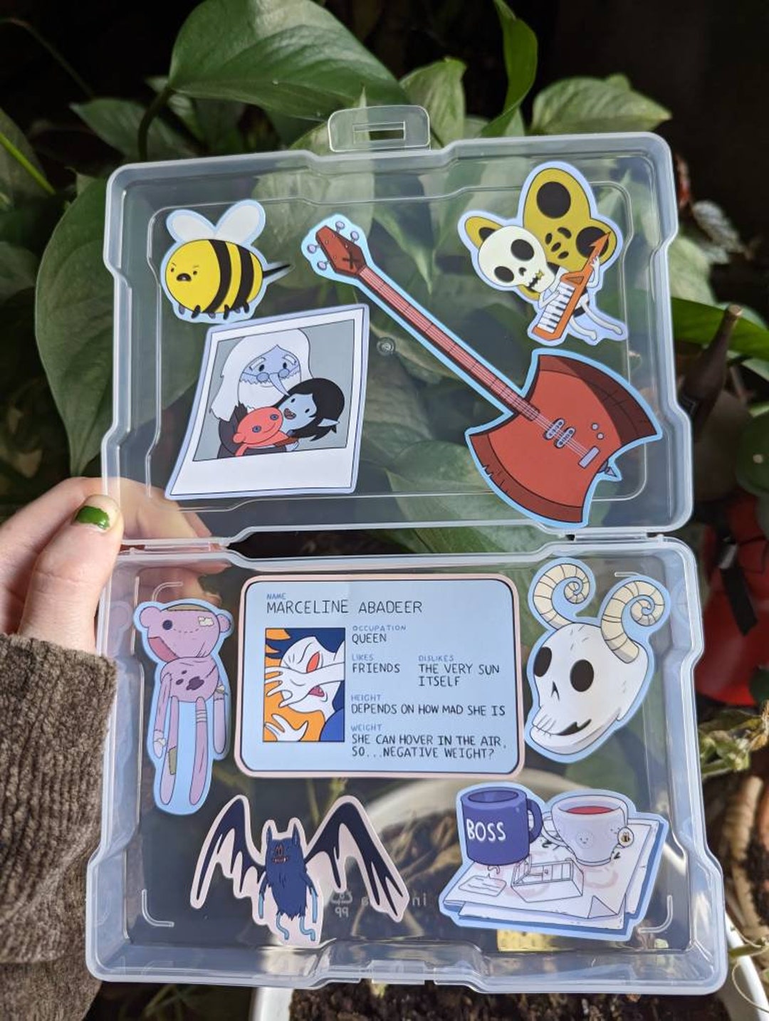 Marceline - Adventure Time Sticker Pack - 9 Pc - Etsy