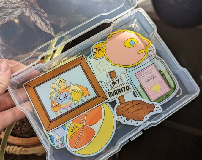 Jake the Dog - Adventure Time Sticker Pack - 9 Pc - Etsy