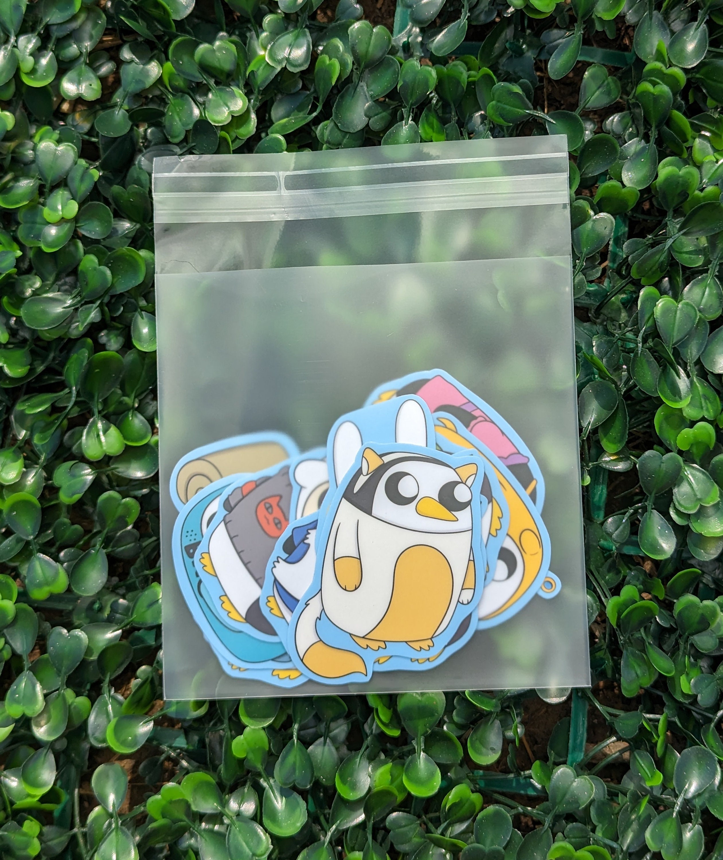 Gunter Dressed as Characters From Adventure Time - Sticker Pack - 10 Pc ...
