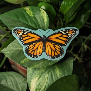 Monarch Butterfly Sticker - Etsy