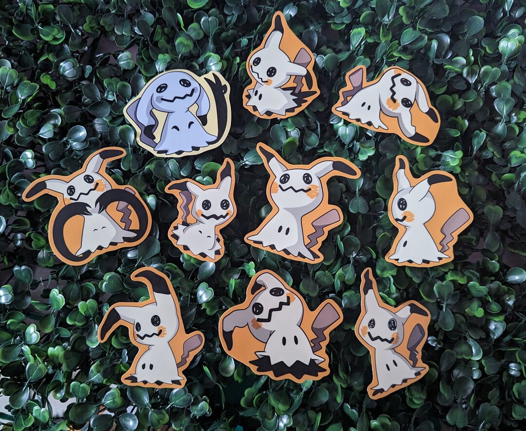 Mimikyu Sticker Pack - 10 Pc - Etsy