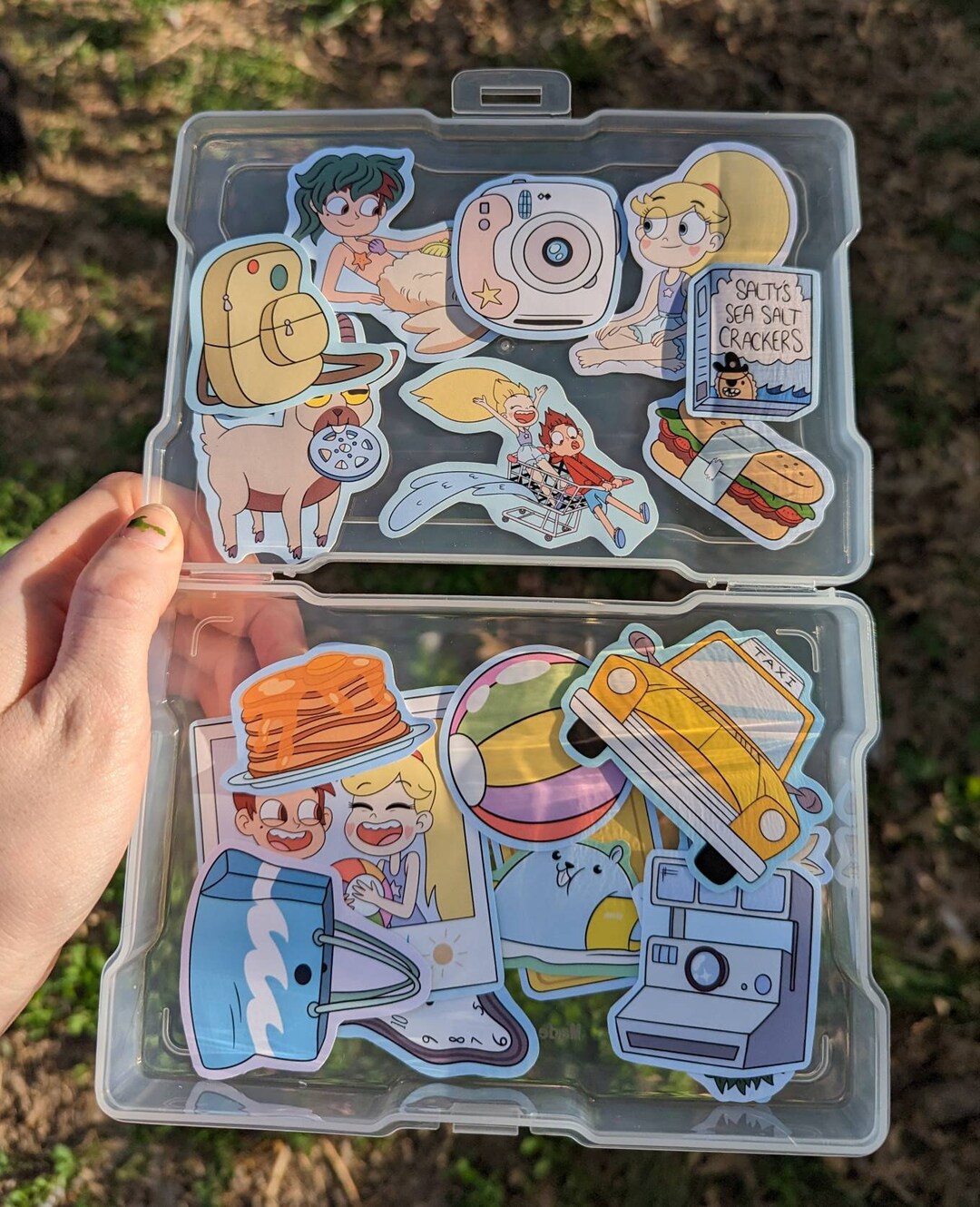 Star Versus the Forces of Evil - Beach Day Episode Sticker Pack - 20 Pc ...