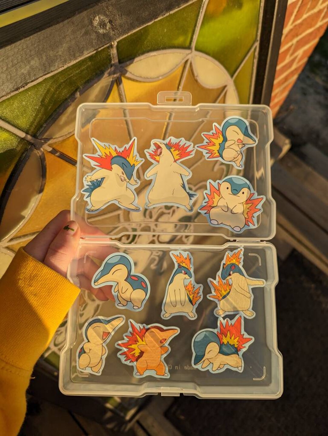 Cyndaquil Pokémon Sticker Pack 10 Pc - Etsy