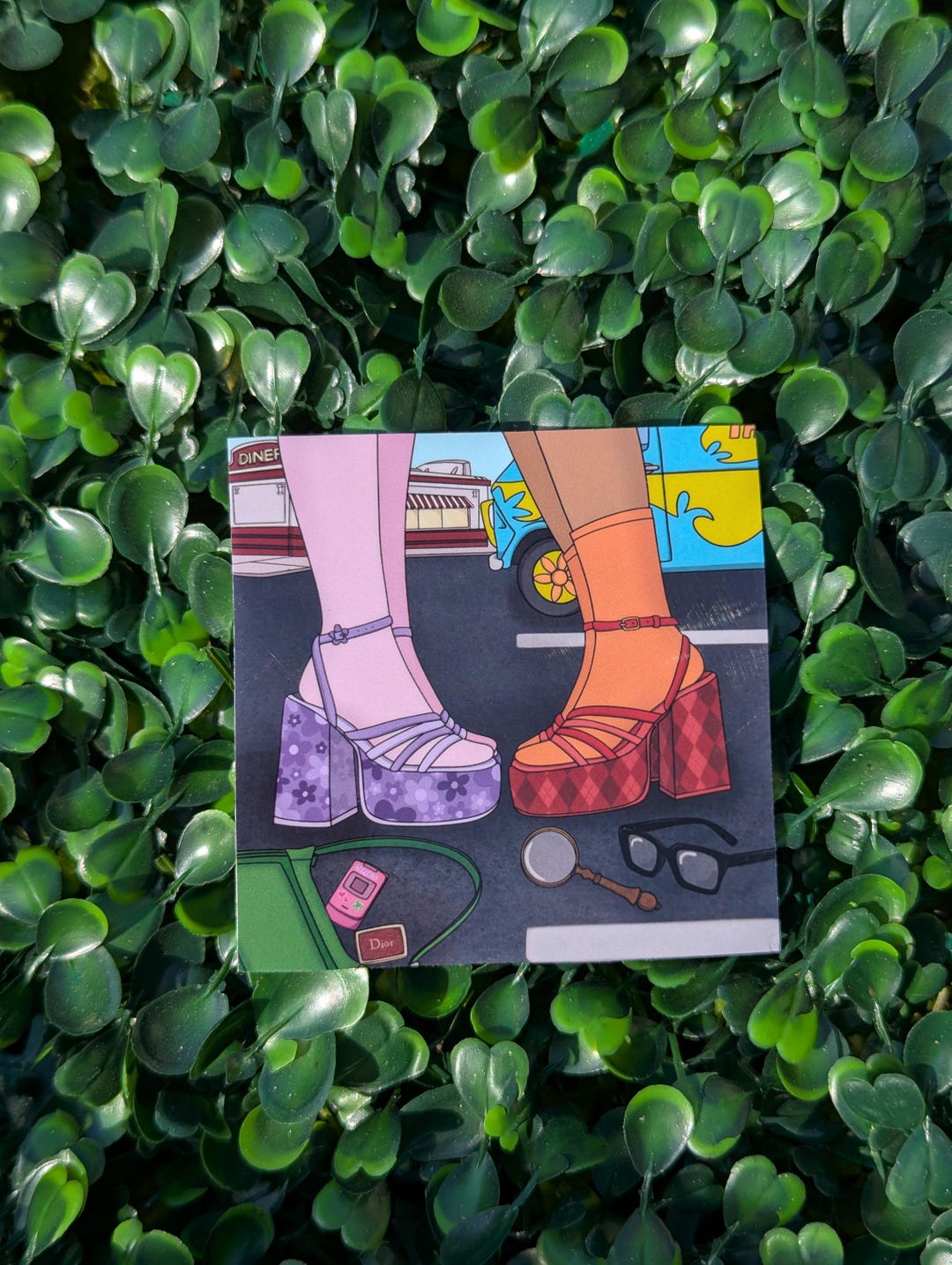 Scooby Doo - Daphne and Velma - Sticker Print - Etsy