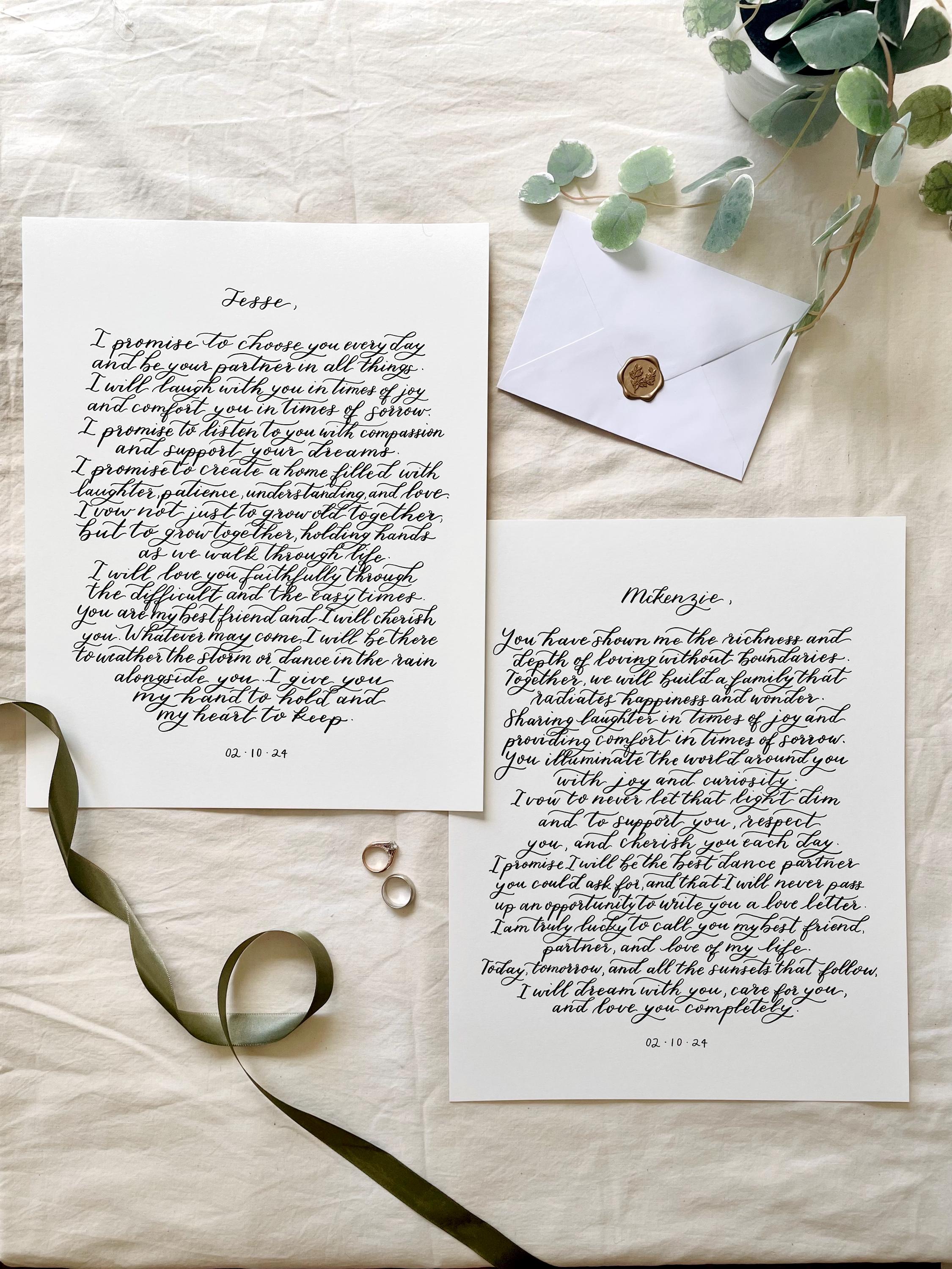 Custom Calligraphy Quotes | Custom Calligraphy Verse | Custom ...