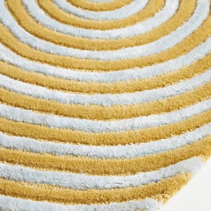 Designer Hand Tufted Wool Rug Area Rug Modern Area Rug Handmade Area ...