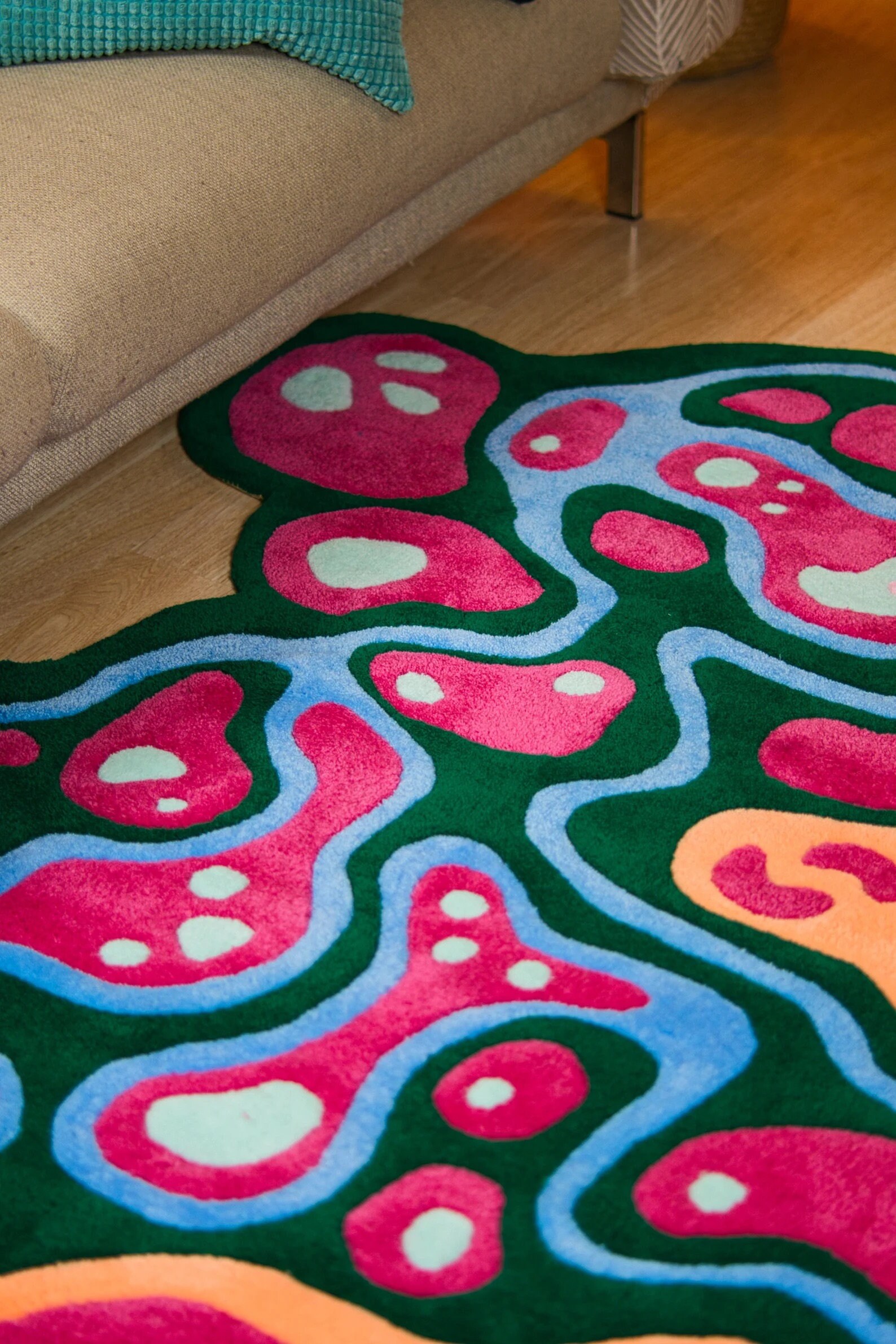 Handmade Tufted Rug Wool Rug Area Rug Hand Tufted Rug Tufted - Etsy