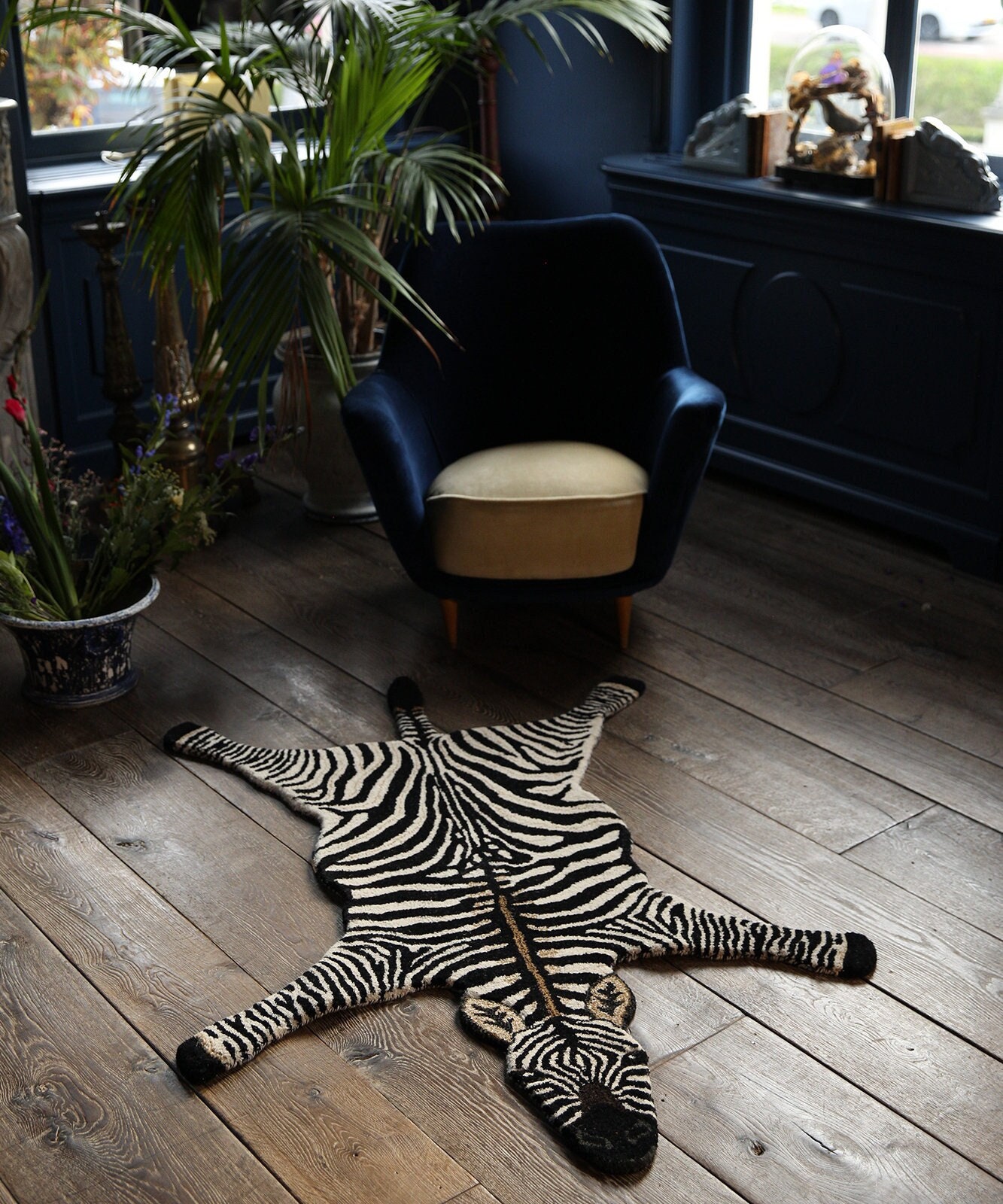 Zebra Skin Rug
