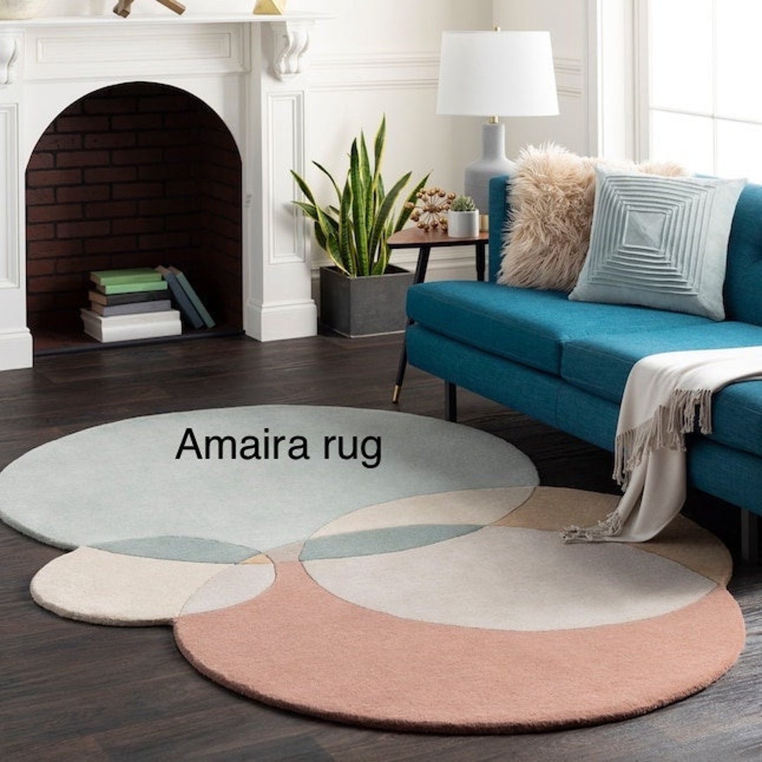 Handmade Tufted Rug Wool Rug Area Rug Hand Tufted Rug Tufted Rugs for ...