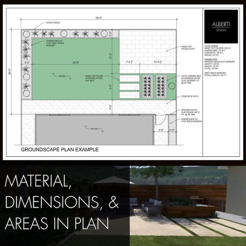 Custom Backyard Design, 3D Rendering, Online Garden Design - Etsy