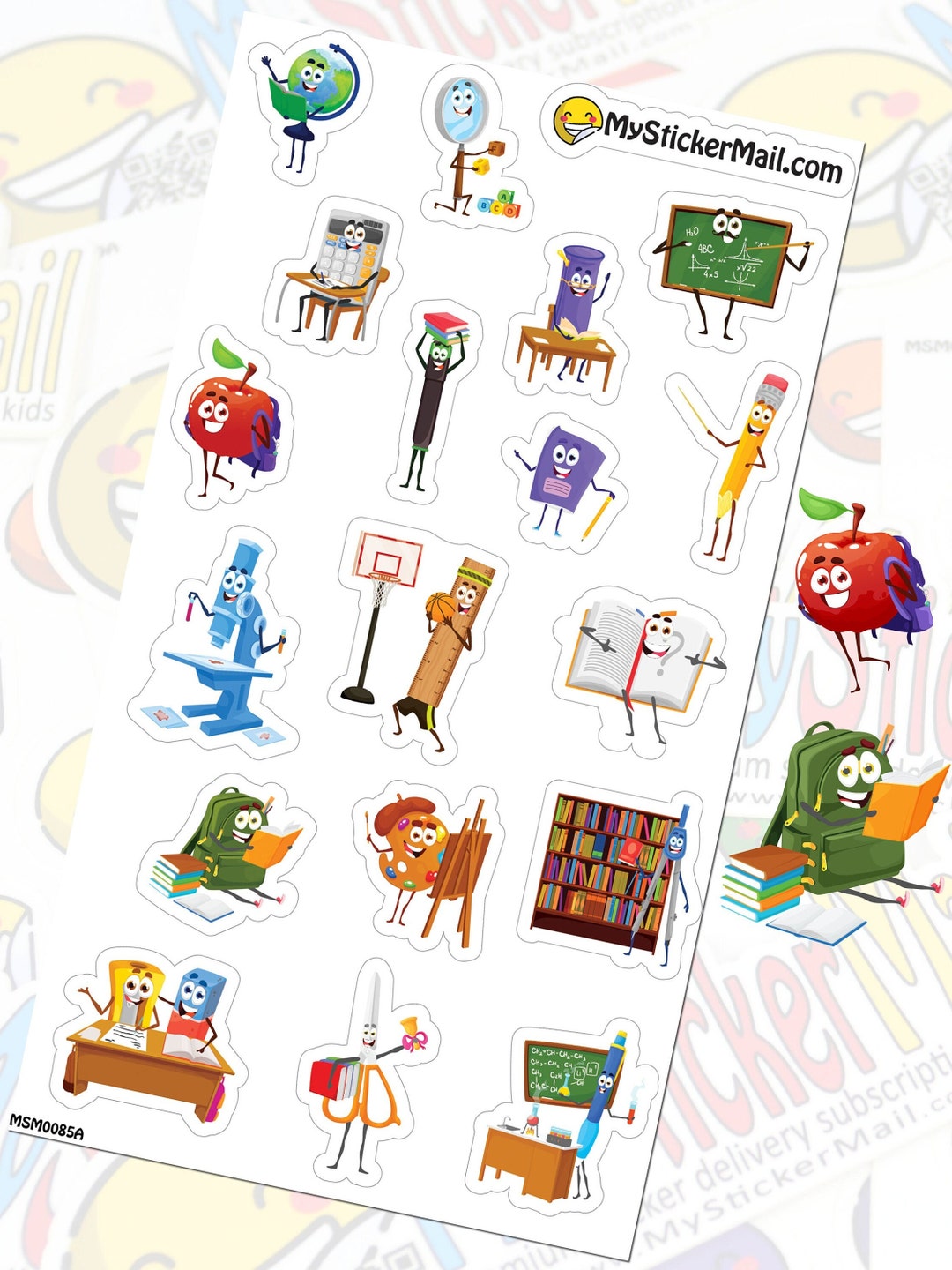 Cute School Stickers Back to School Stickers School - Etsy