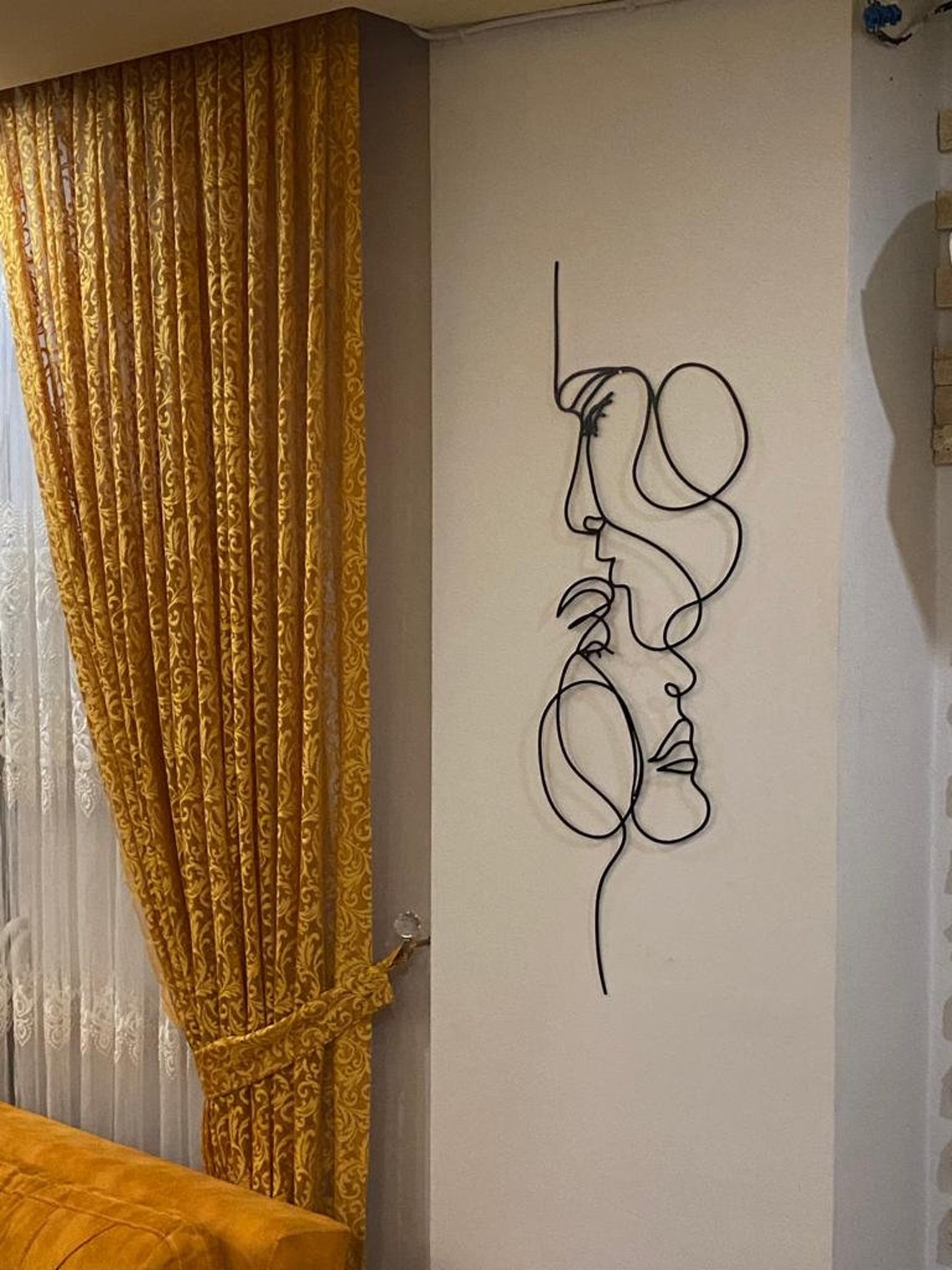 Metal Faces Wall Artmetal Wall Artmetal Wall Decor Abstract - Etsy