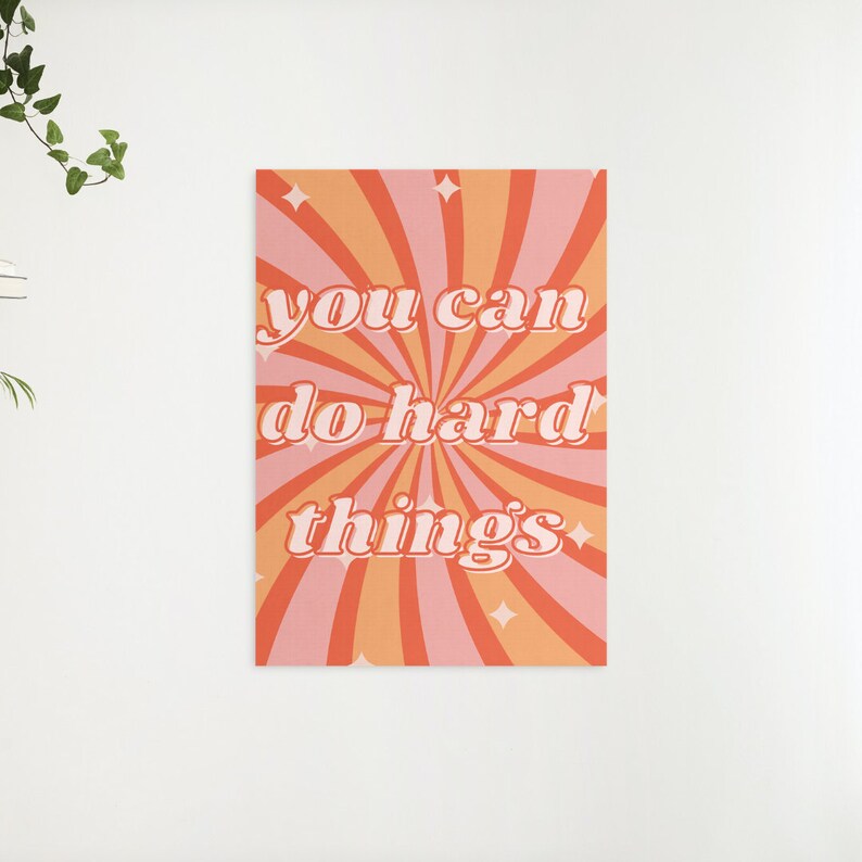 Groovy Classroom Inspirational Posters - Etsy