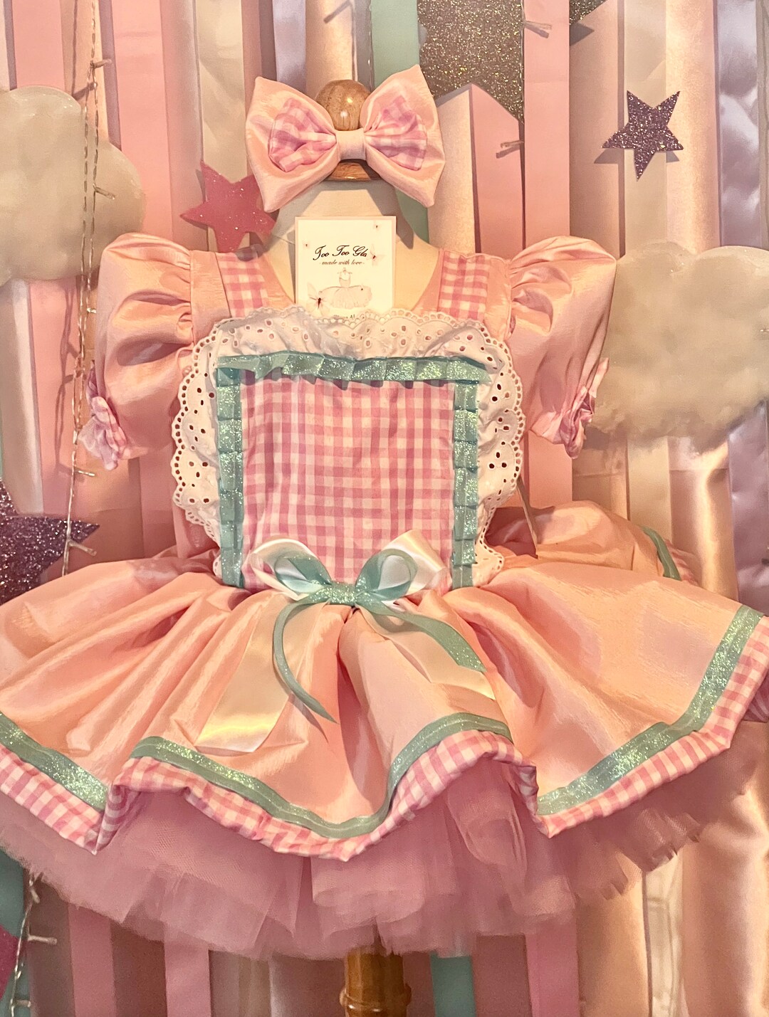 Beautiful Dress for Farm Theme Parties - Etsy