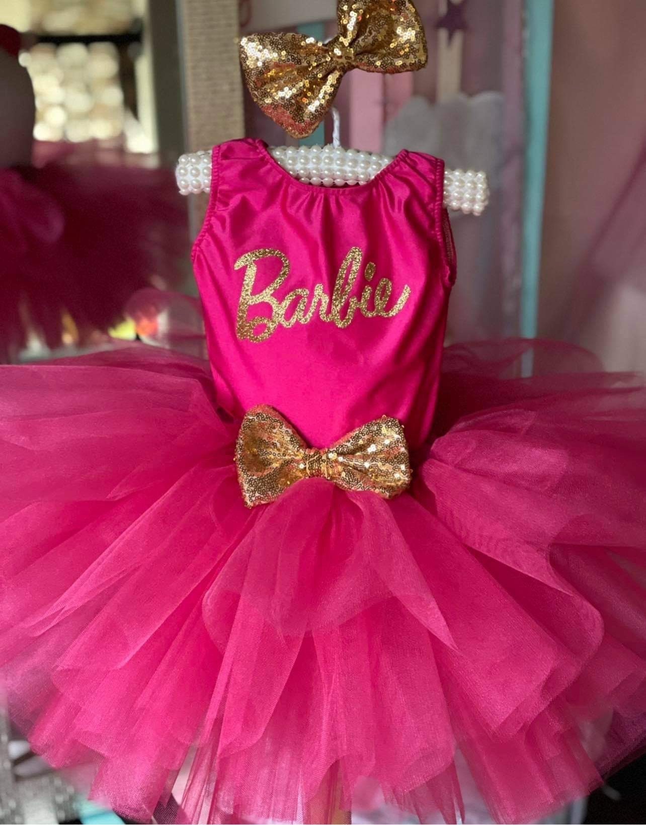 Barbie birthday party tutu outfit - munimoro.gob.pe
