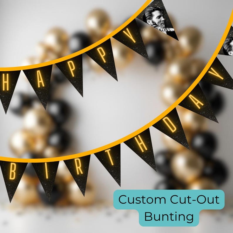 Elvis Presley Birthday Party Decor Bundle: Shake, Rattle & Roll Theme ...