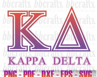 Kappa Delta Svg - Etsy