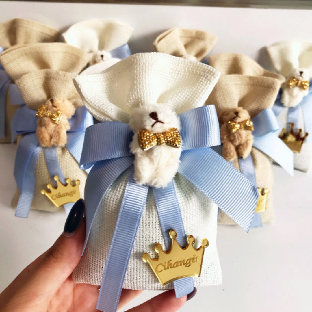 Custom Lavander Sachet,personalized Gifts, Bear Favor, Baby Shower ...