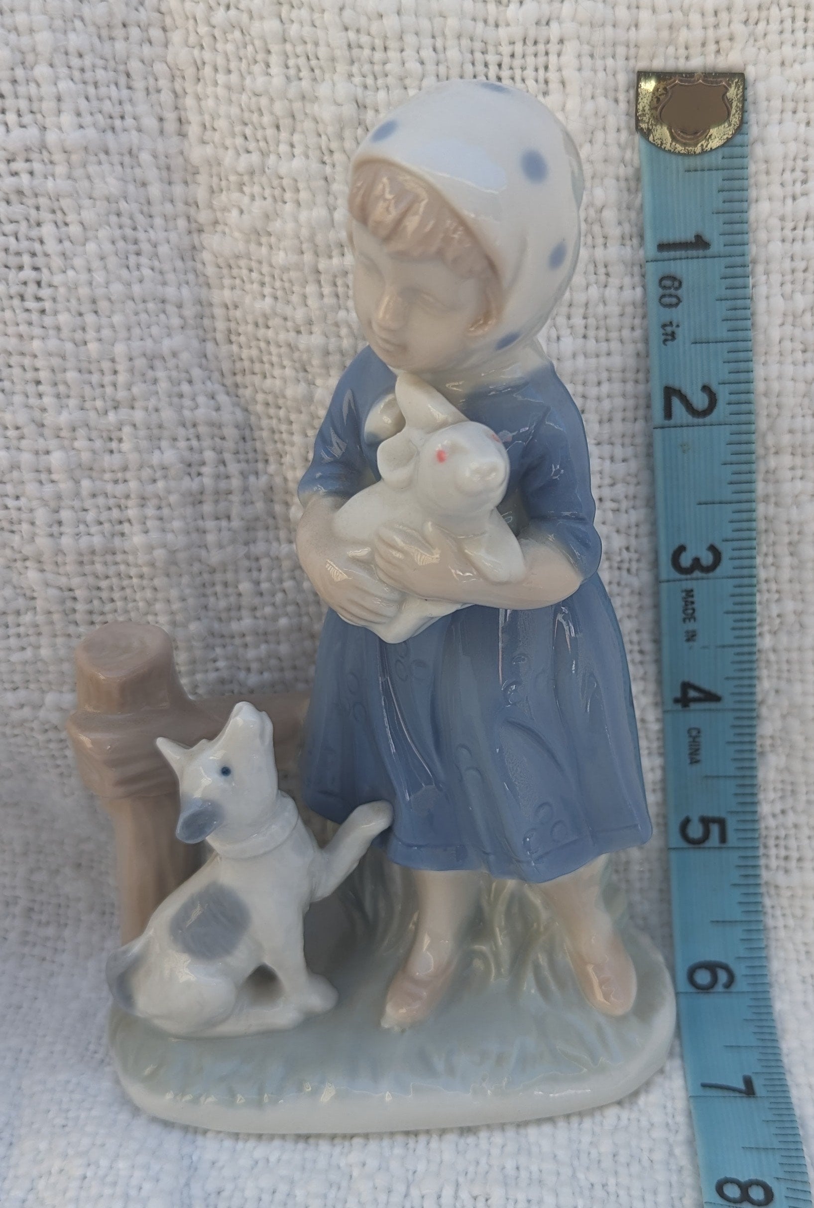 Unmarked Lego / Lefton Boy and Girl Porcelain Figurines. - Etsy