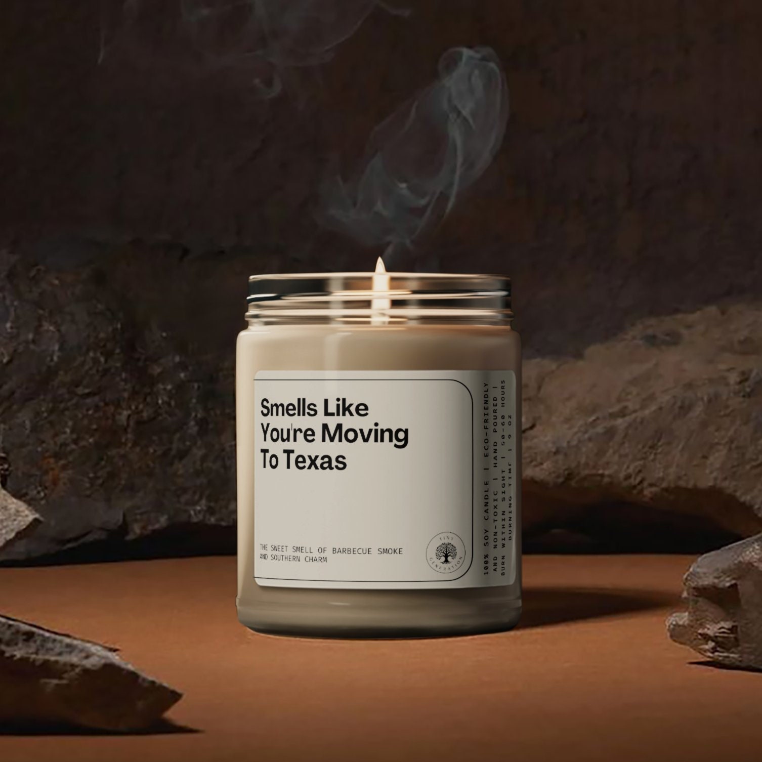 Smells Like You're Moving to Texas Soy Wax Candle, Moving to Texas ...