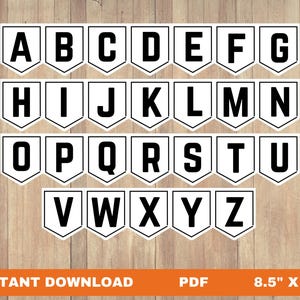 Cute Printable Banner, Birthday Party, Shower Decoration, Bulletin ...
