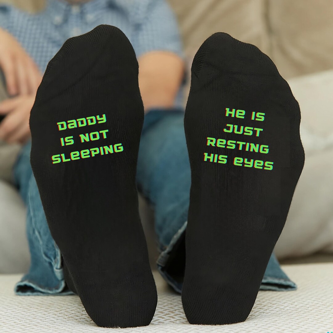 Funny Dad Socks for Father's Day Gift Dad Jokes for Him Birthday Gift ...