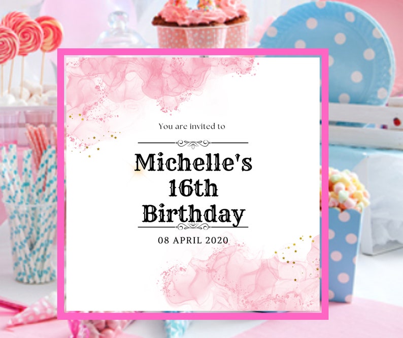 Birthday Invitation/new Designs for You - Etsy