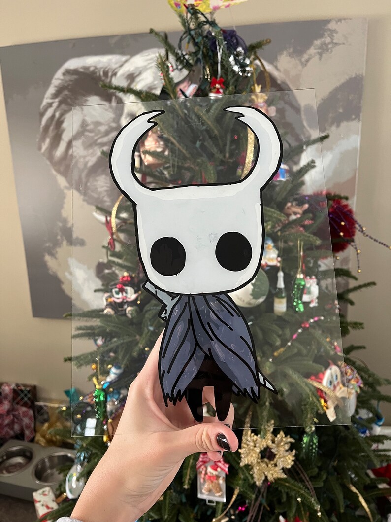 Hollow Knight Glass Painting - Etsy