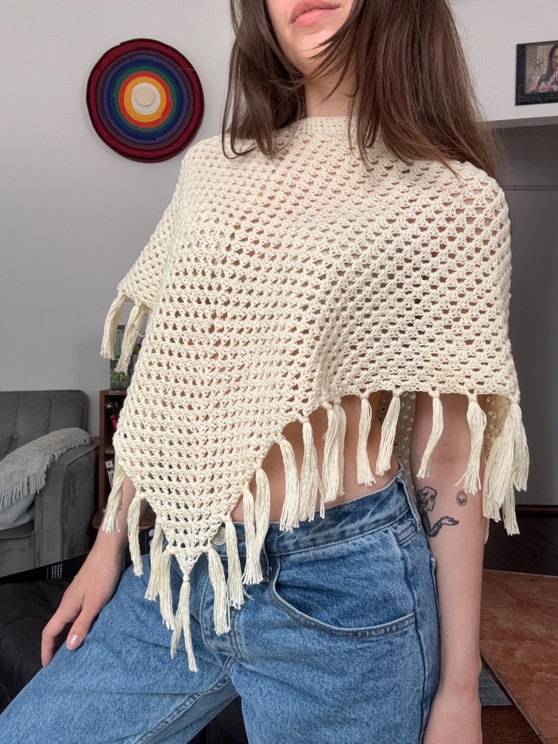 Houston Poncho Pattern - Etsy