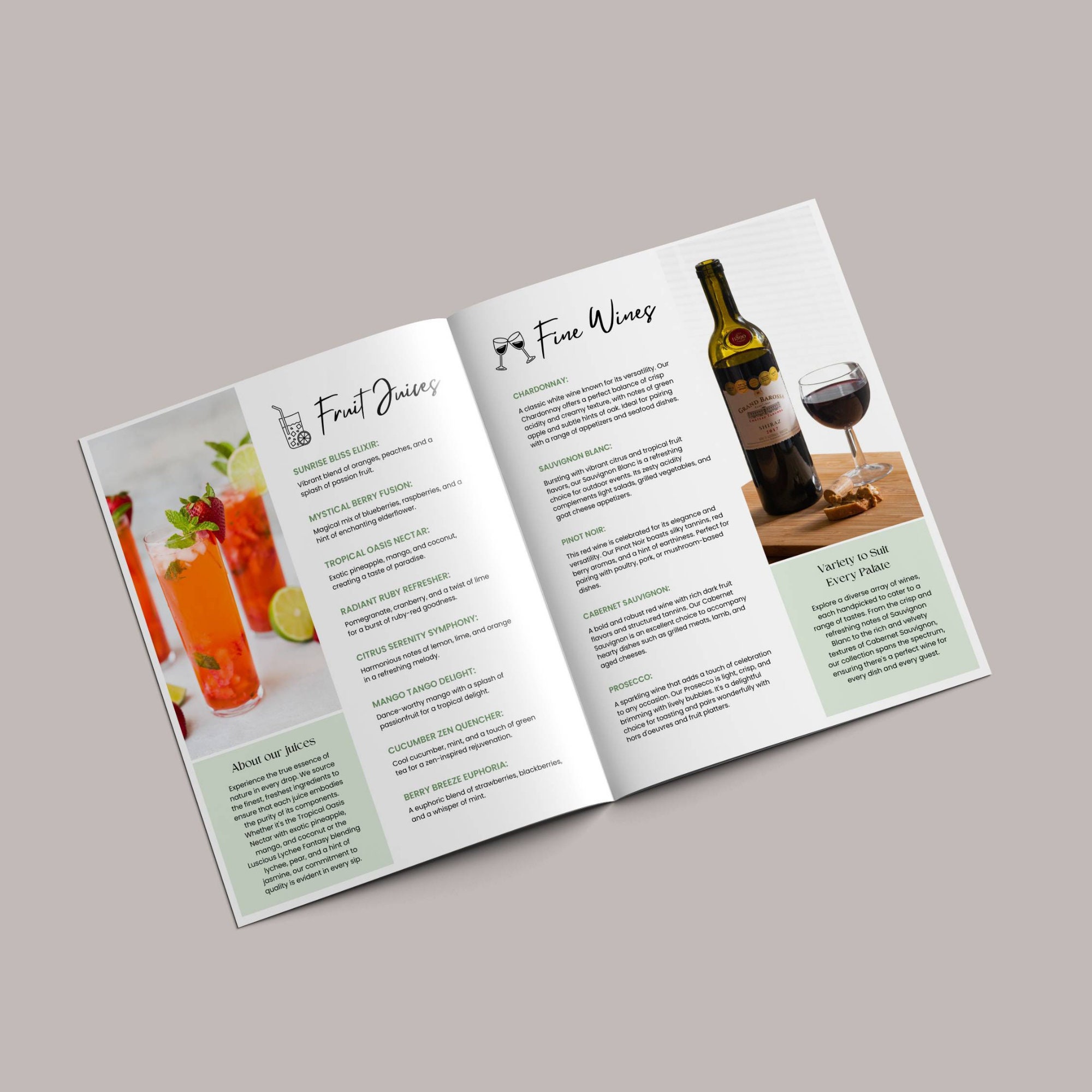 Catering Menu Price Guide Template Canva. Wedding Catering Charcuterie ...