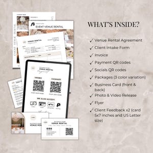 Venue Rental Forms Bundle Venue Contract Agreement Template Venue ...