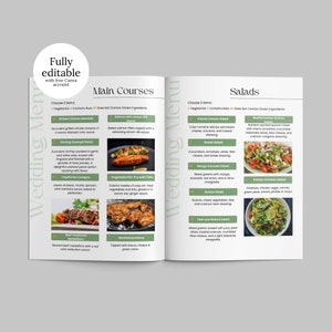 Catering Menu Price Guide Template Canva. Wedding Catering Charcuterie ...