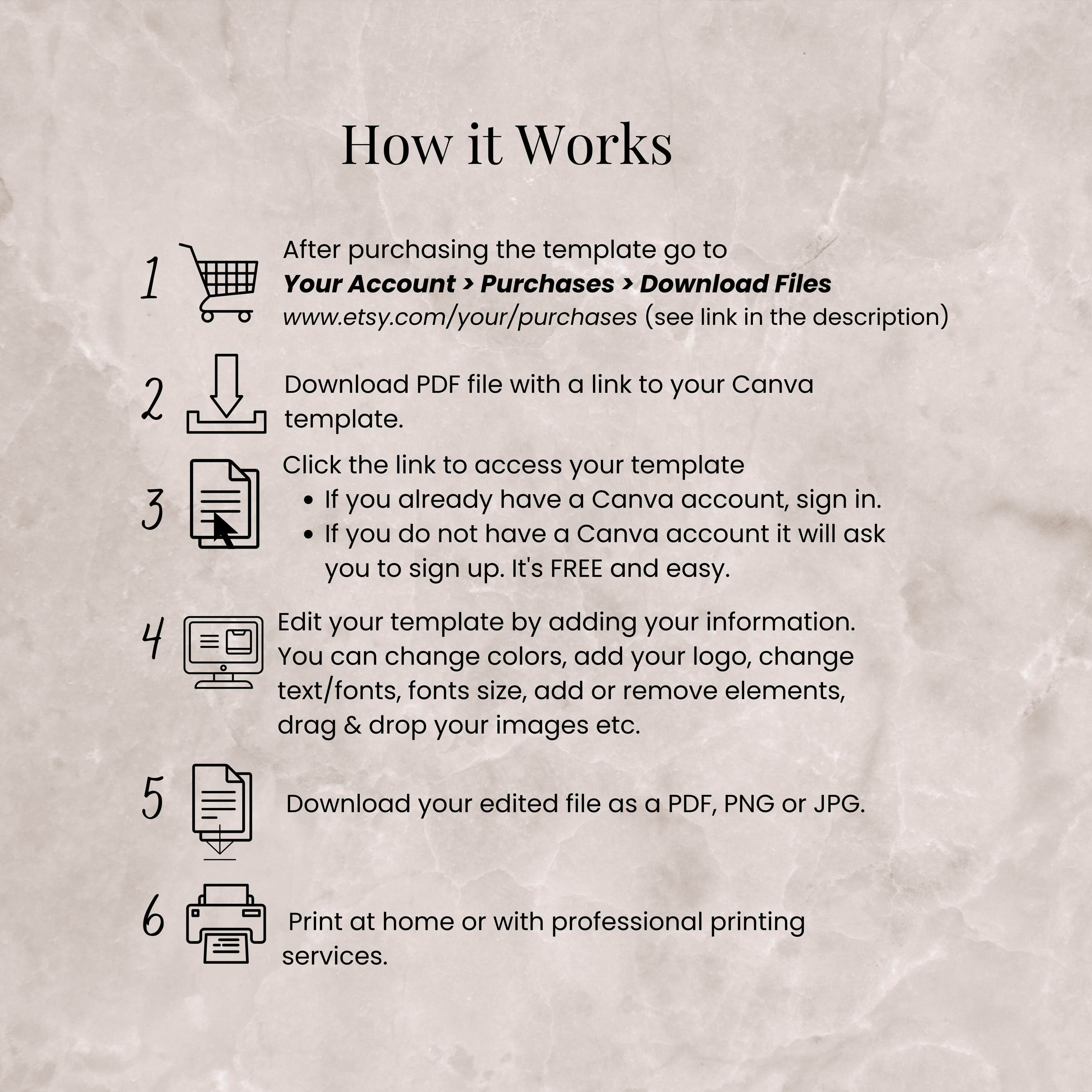 Standard Operating Procedure Template Canva, Editable SOP Document ...