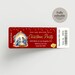 Christmas Event Ticket Canva Template Editable Nativity - Etsy