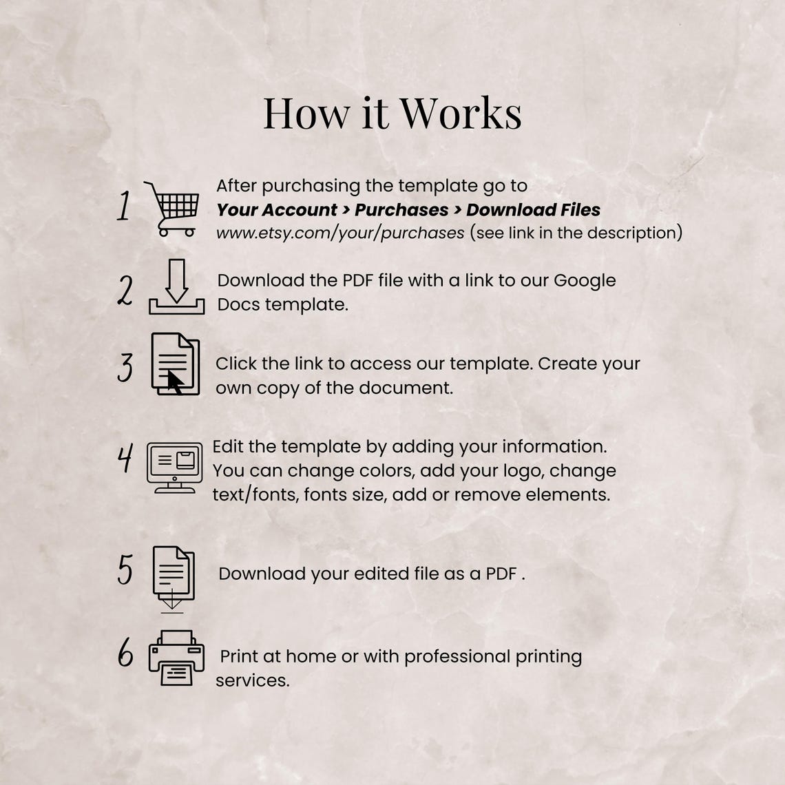 Standard Operating Procedure Template Docs, Editable SOP Document ...