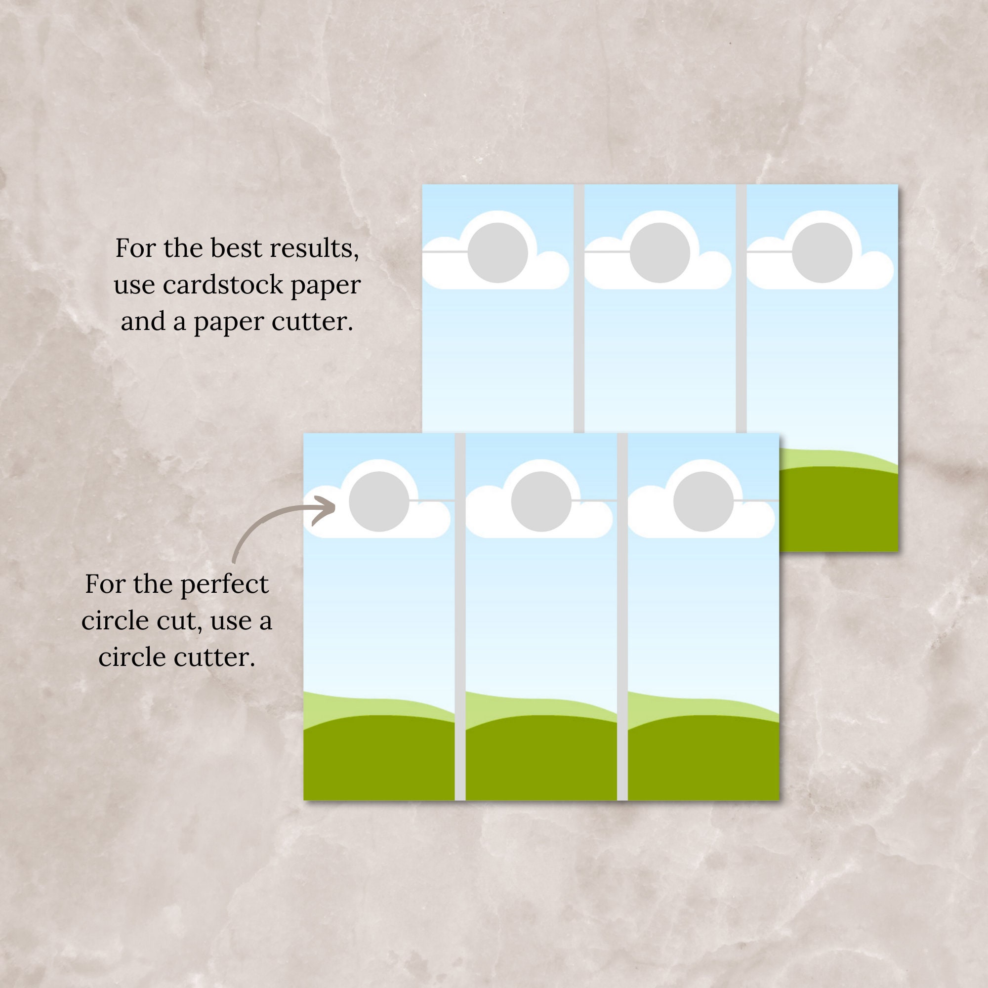 Blank Door Hanger Template Canva, Editable Door Handle Hanger Mockup ...