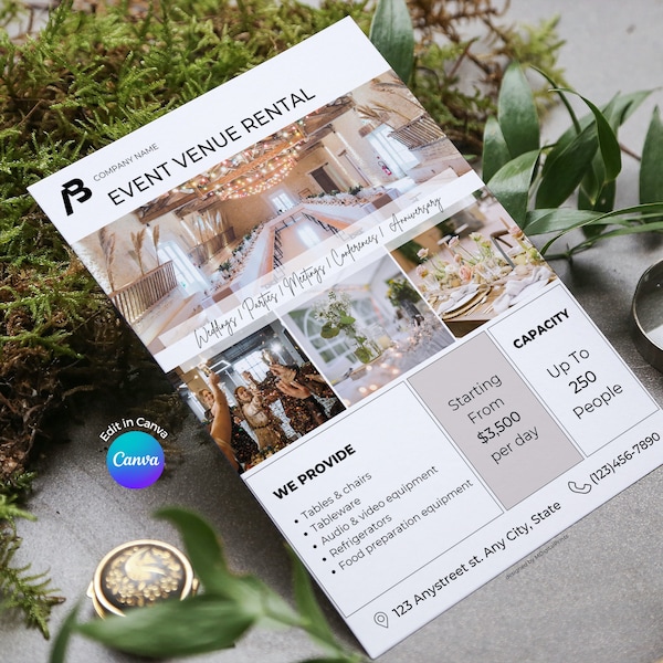 Venue Rental Offer - Etsy